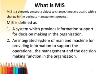 Management Information Systems | PPT
