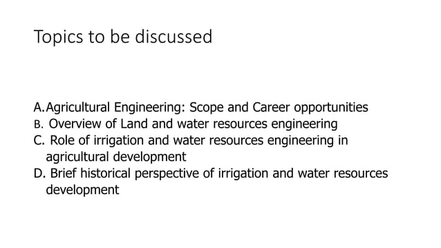 Module 1. Fundamentals of Agricultural Engineering.pptx | Agriculture ...