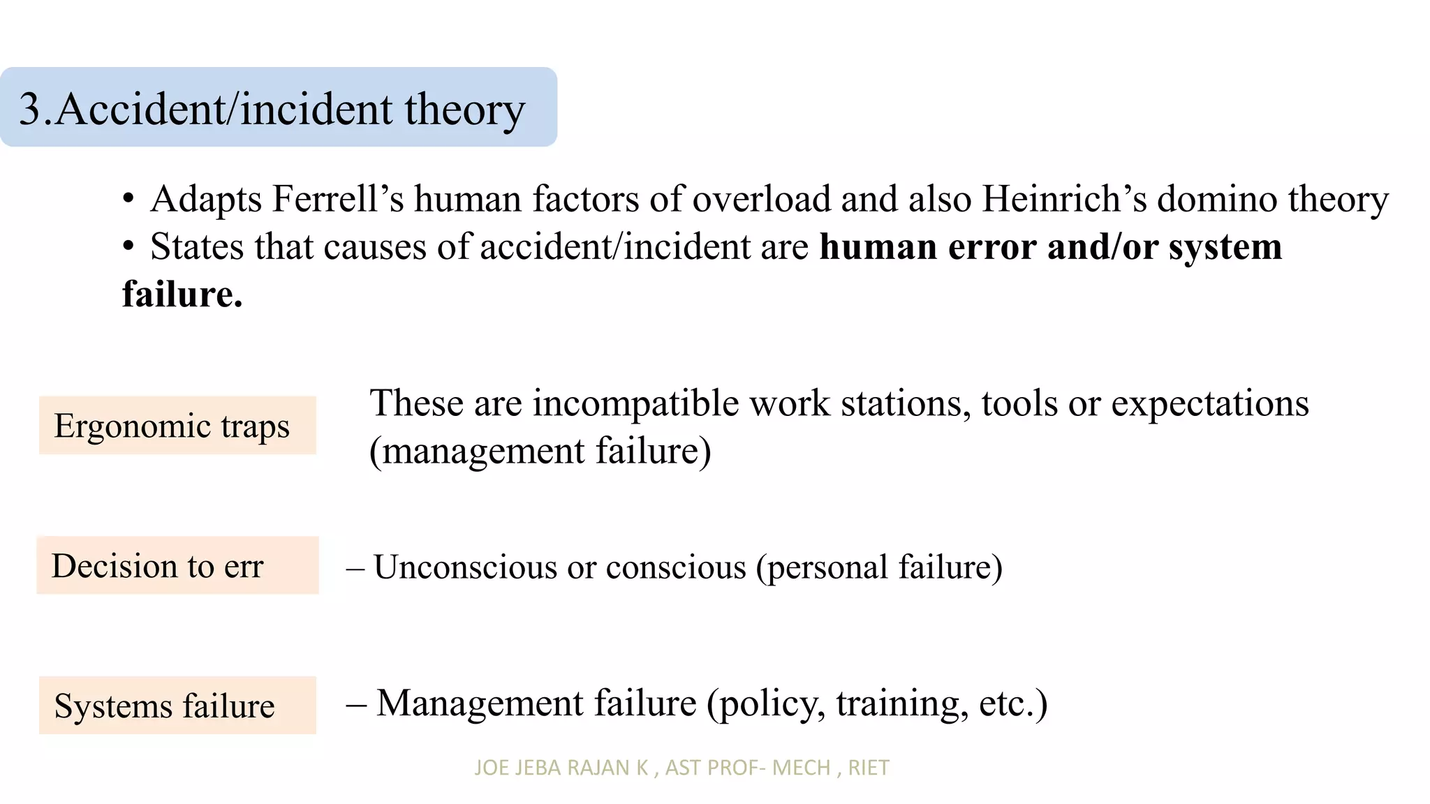 MCN401 INDUSTRIAL SAFETY ENGINERING | PPTX