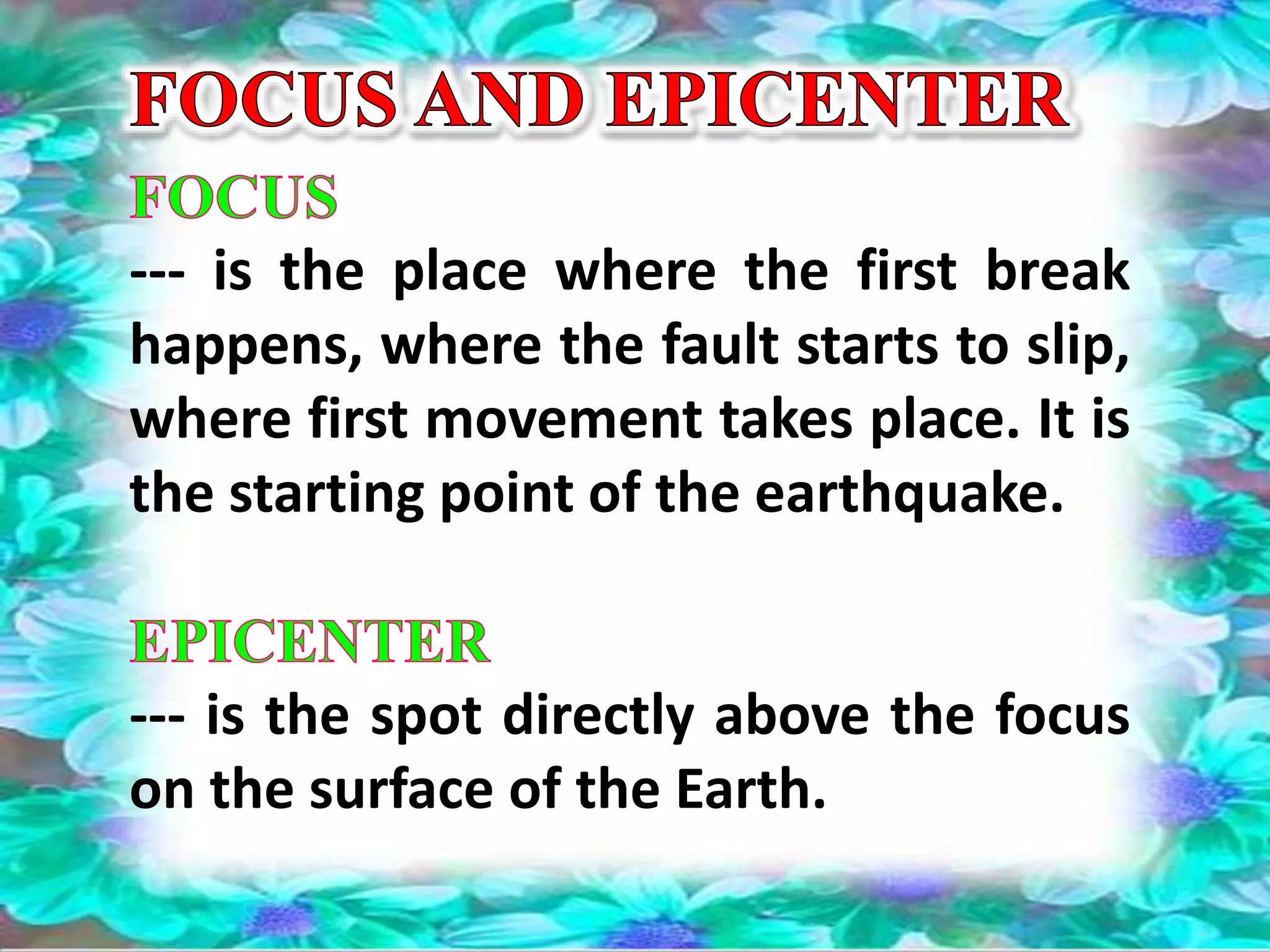 MODULE 1. EARTHQUAKES AND FAULTS..pptx