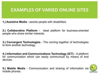 MODULE 1: INTRODUCTION TO INFORMATION AND COMMUNICATION TECHNOLOGY | PPTX