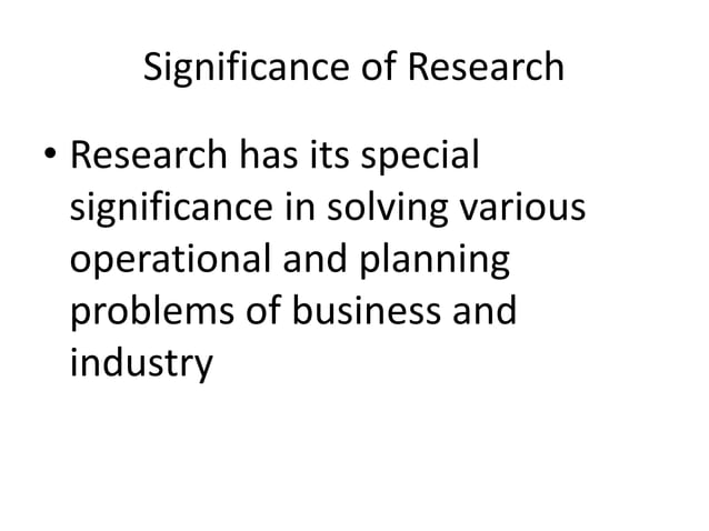 Importance of Research in Daily Life.pptx | Educational Assessment ...