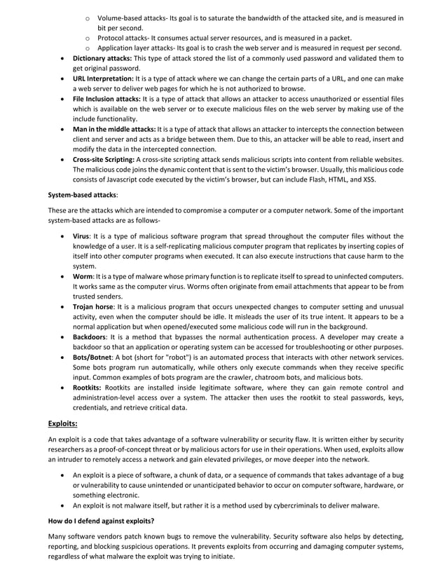 module 1 Cyber Security Concepts | PDF | Information and Network Security | Computing