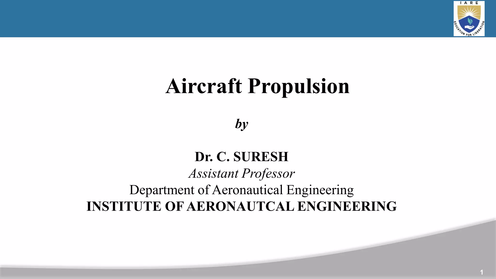 Aircraft propulsion pdf | PDF