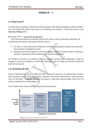 MODULE 1.pdf | Computer Networking | Computing