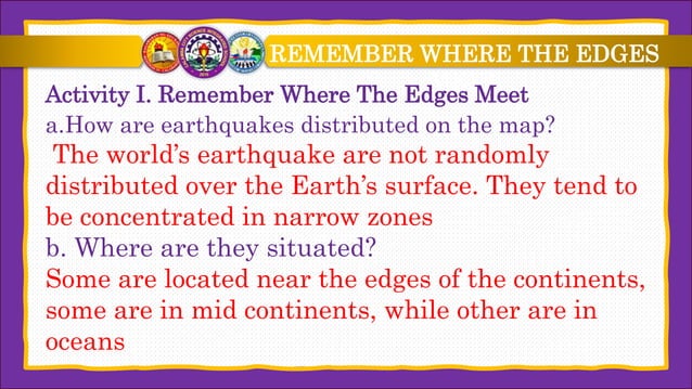Module 1. Volcanoes, Earthquakes, and Mountain Ranges.pptx | Geography ...