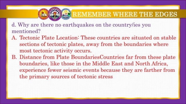 Module 1. Volcanoes, Earthquakes, and Mountain Ranges.pptx | Geography ...