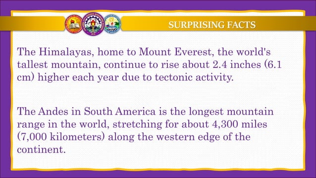 Module 1. Volcanoes, Earthquakes, and Mountain Ranges.pptx | Geography ...