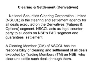 Clearing Mechanism in Derivatives Mkt.ppt