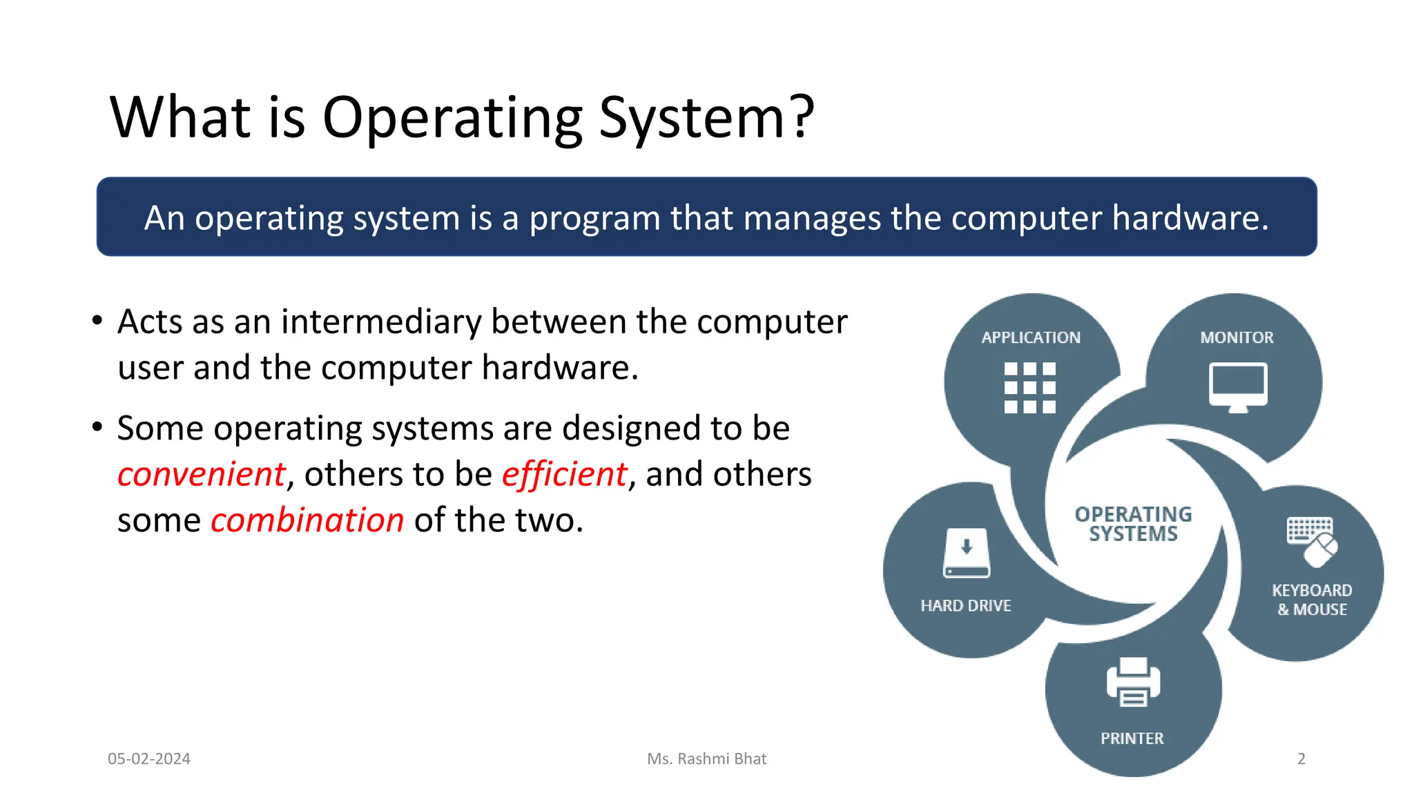 Introduction To Operating System Pdf Operating Systems Computer Software And Applications