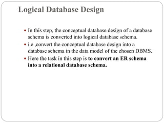 Notes of DBMS Introduction to Database Design | PPT