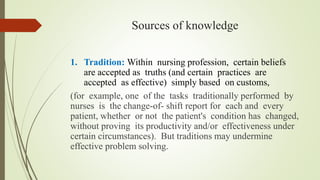 introduction to research its importance in nursing roll of nurse in ...