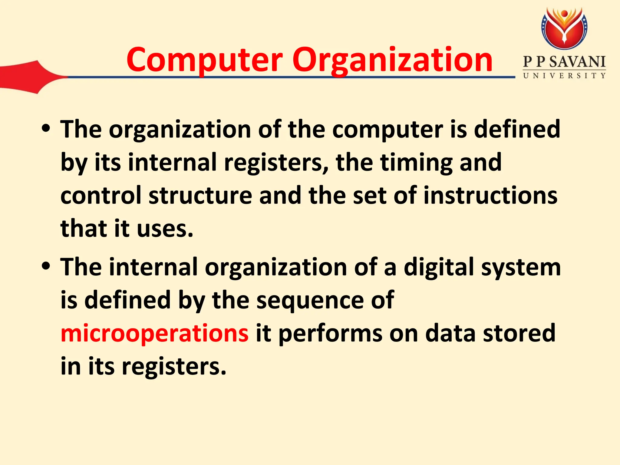 Basics of Computer Organization and Design | PDF