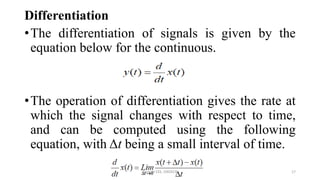 Digital Signal Processing Module 1 Introduction to signals | PPT