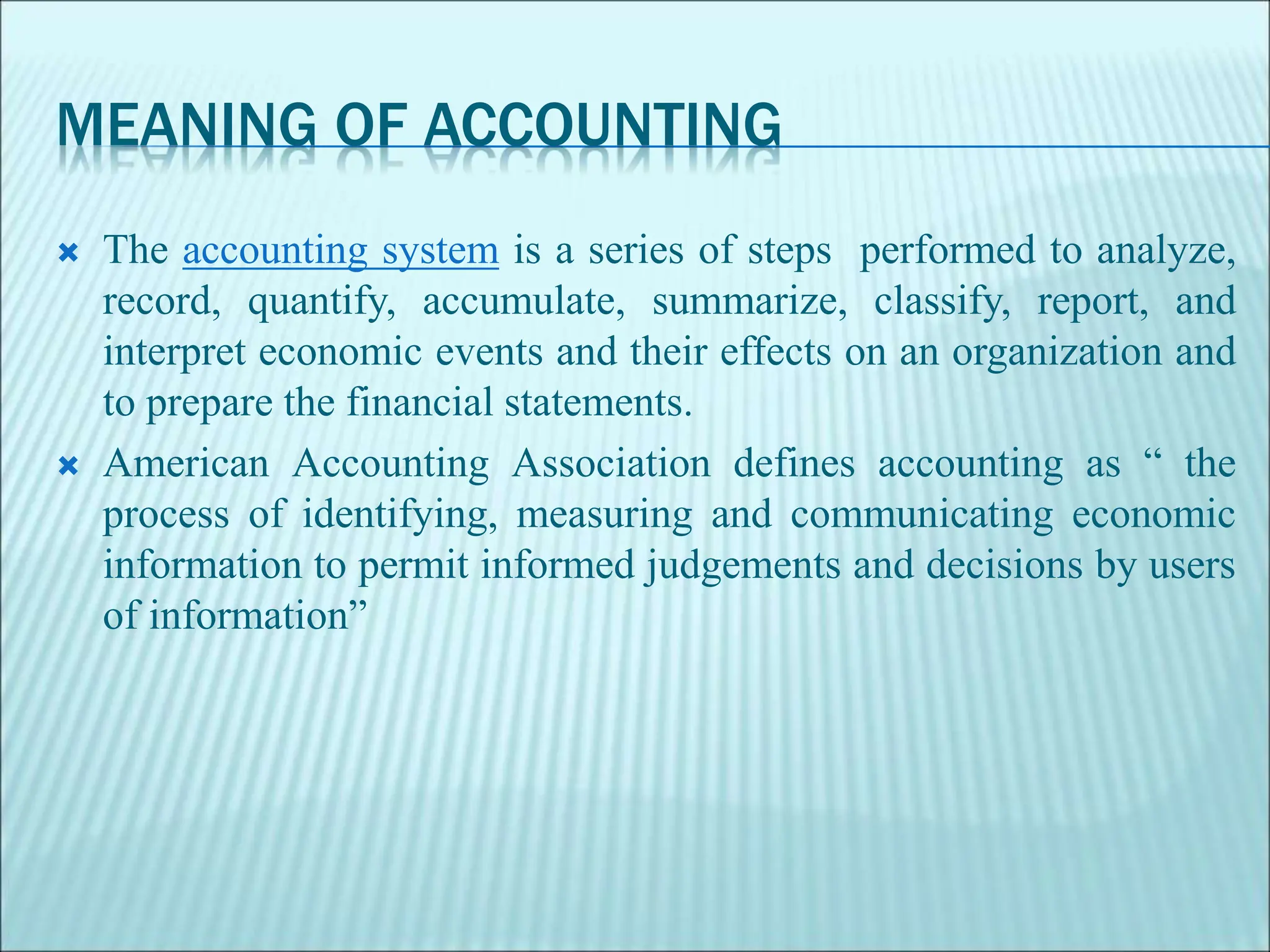 MODULE1.pptx : introduction of accounting | PPTX | Stocks and Bonds ...