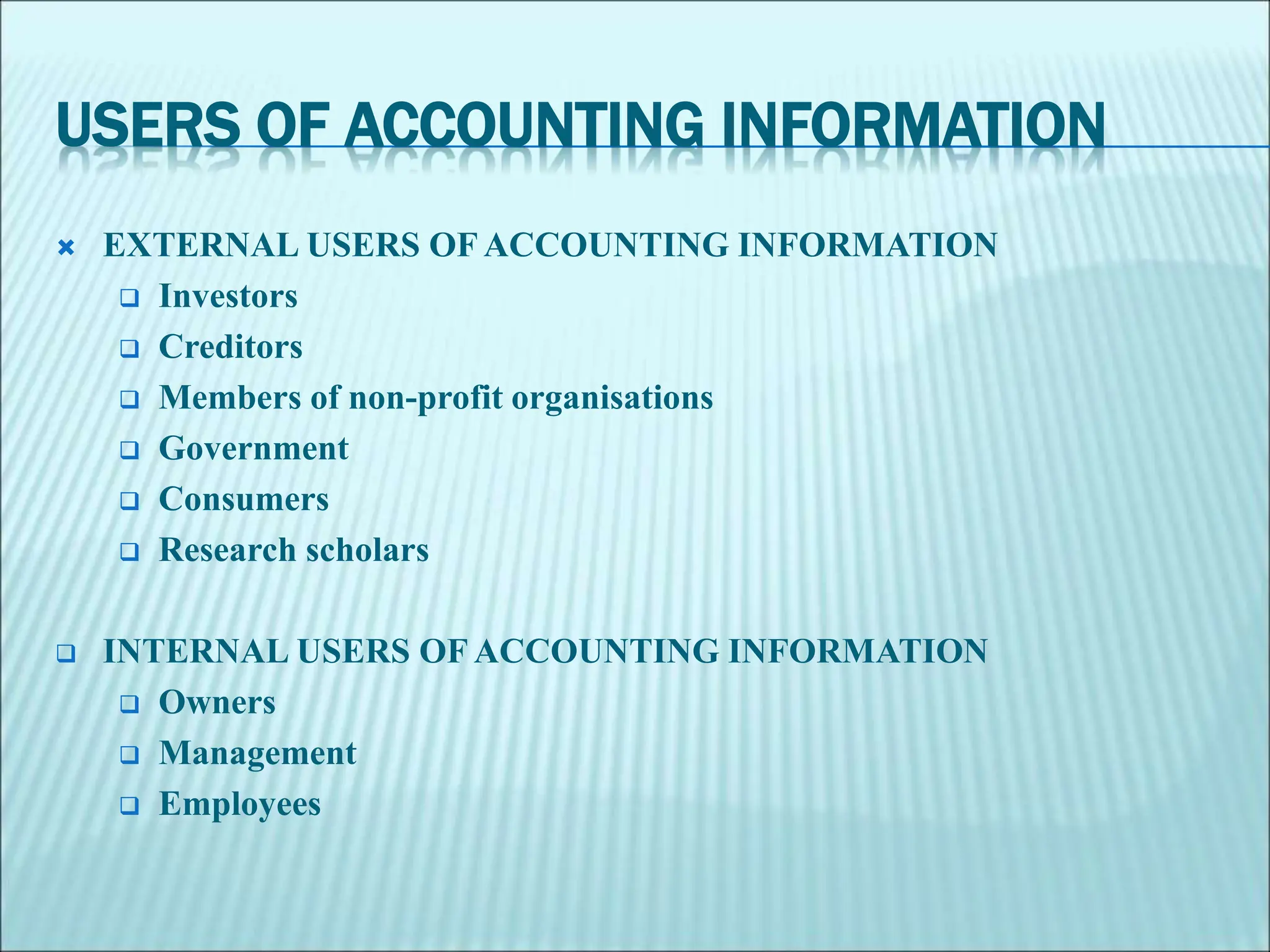 MODULE1.pptx : introduction of accounting | PPTX | Stocks and Bonds ...