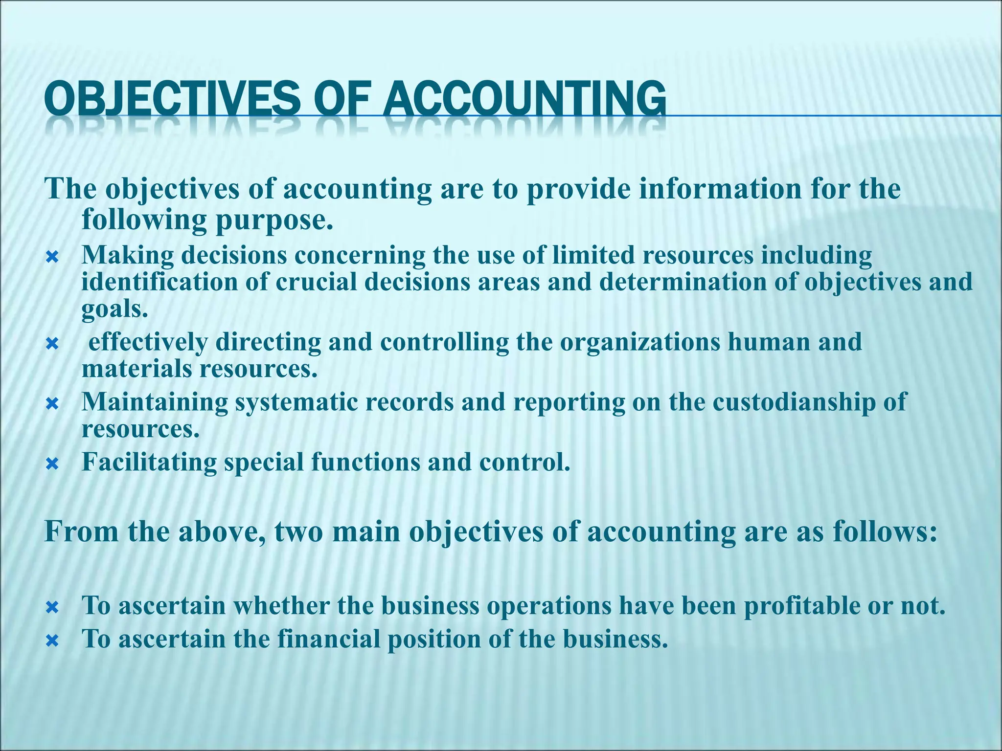 MODULE1.pptx : introduction of accounting | PPTX | Stocks and Bonds ...