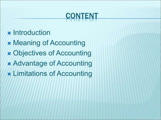 MODULE1.pptx : introduction of accounting | PPTX | Stocks and Bonds ...