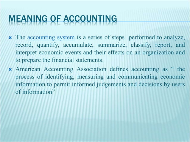 MODULE1.pptx : introduction of accounting | PPT