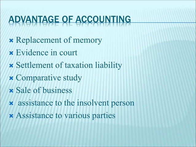 MODULE1.pptx : introduction of accounting | PPT