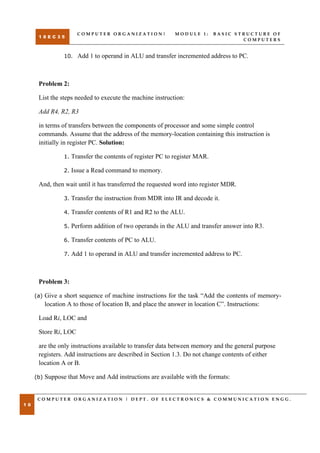 bec306c Computer Architecture and Organization | PDF