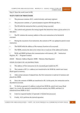 bec306c Computer Architecture and Organization | PDF