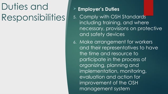 Mandatory 8hours OSH training company Safety | PPTX | Injuries ...