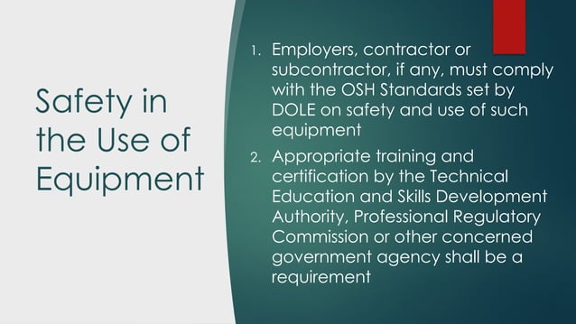 Mandatory 8hours OSH training company Safety | PPTX | Injuries ...