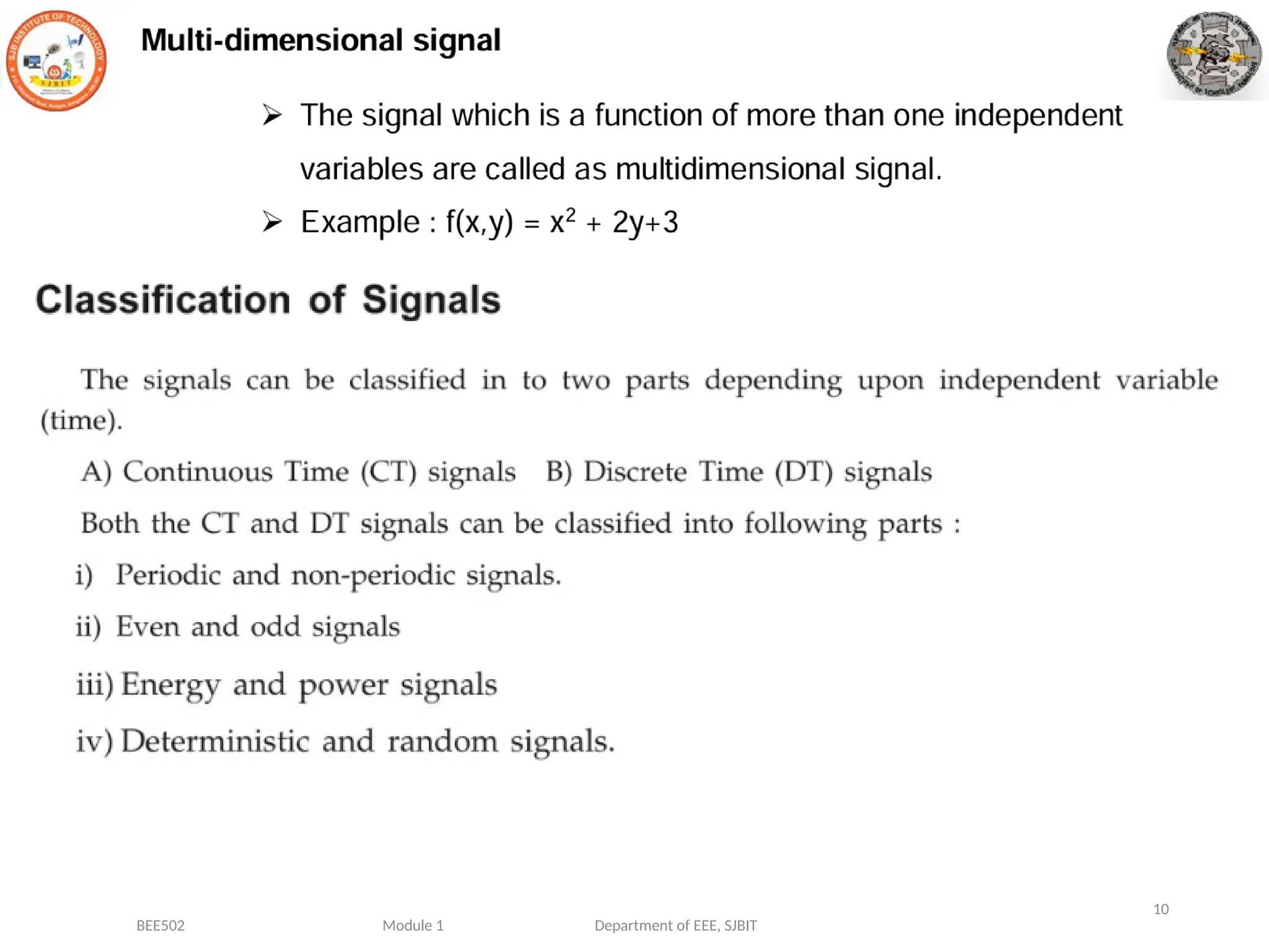 Introduction to Signals and Systems, types | PPT
