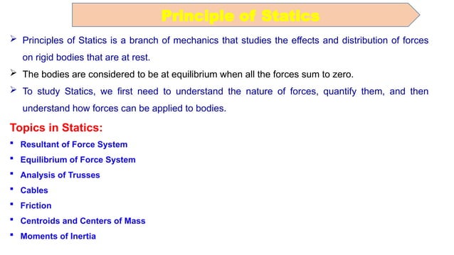 Engineering mechanics_statics of particles, Rigid Body and Friction.pptx