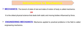 Engineering mechanics_statics of particles, Rigid Body and Friction.pptx