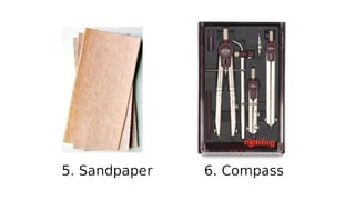 Traditional drawing tools used in Architecture | PPT