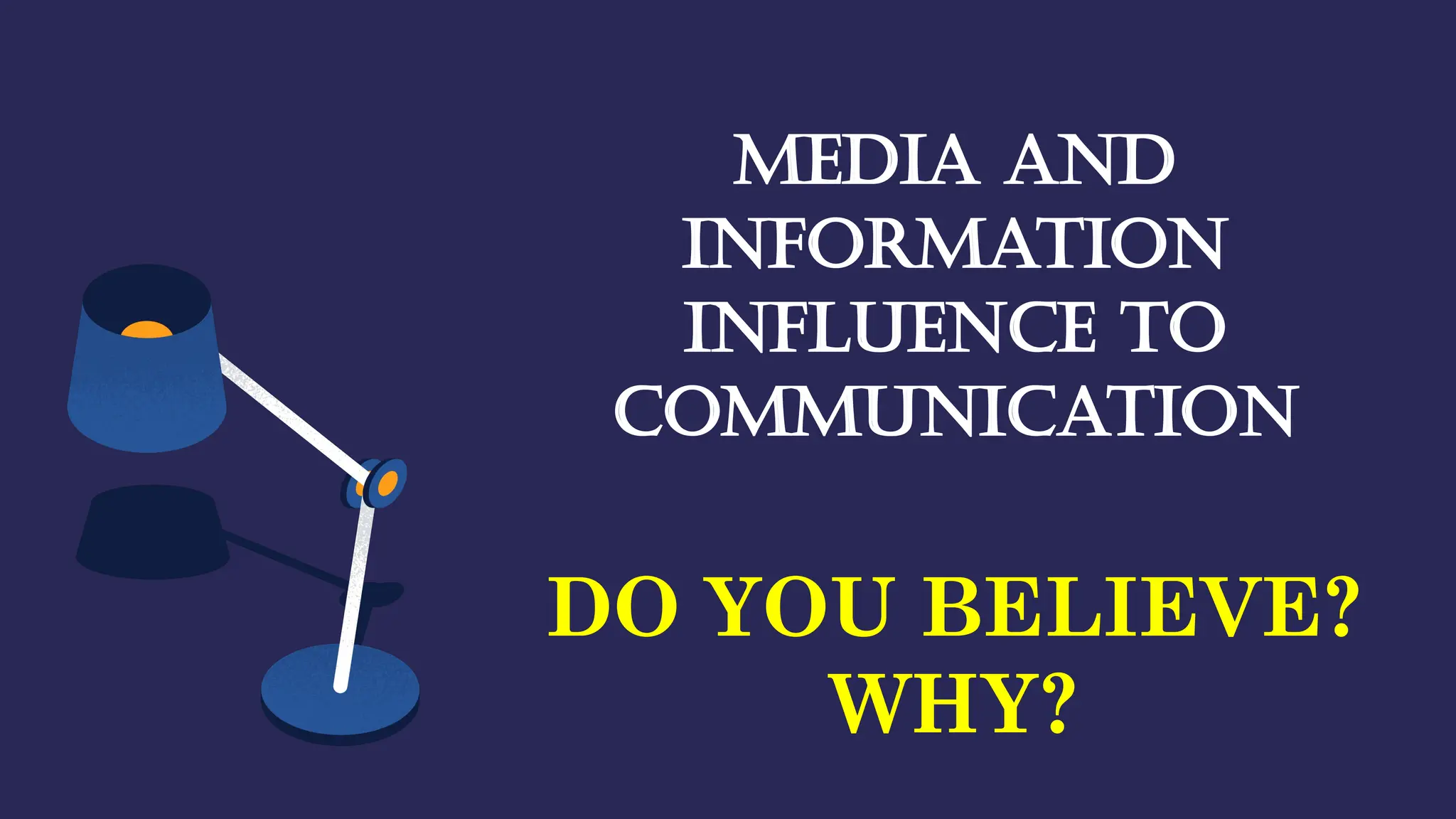 MODULE 1: The Influence of Media and Information to Communication.pptx