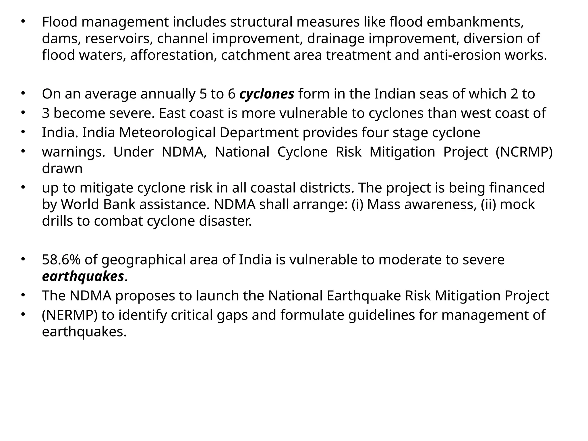 Disaster Management-Introduction VTU Module 1 | PPTX