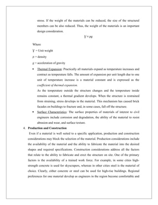 Civil Engineering Materials - Material properties and concrete ...