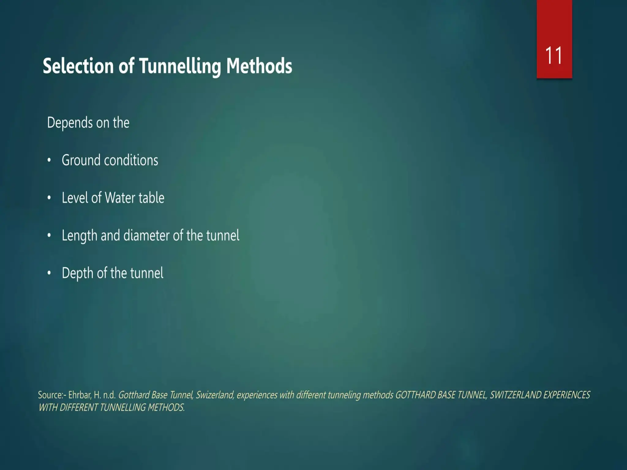 Underground Construction Underground– Tunnel-Shaft, Sinking and ...