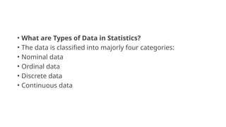 Introduction to Data science and understanding the basics | PPT