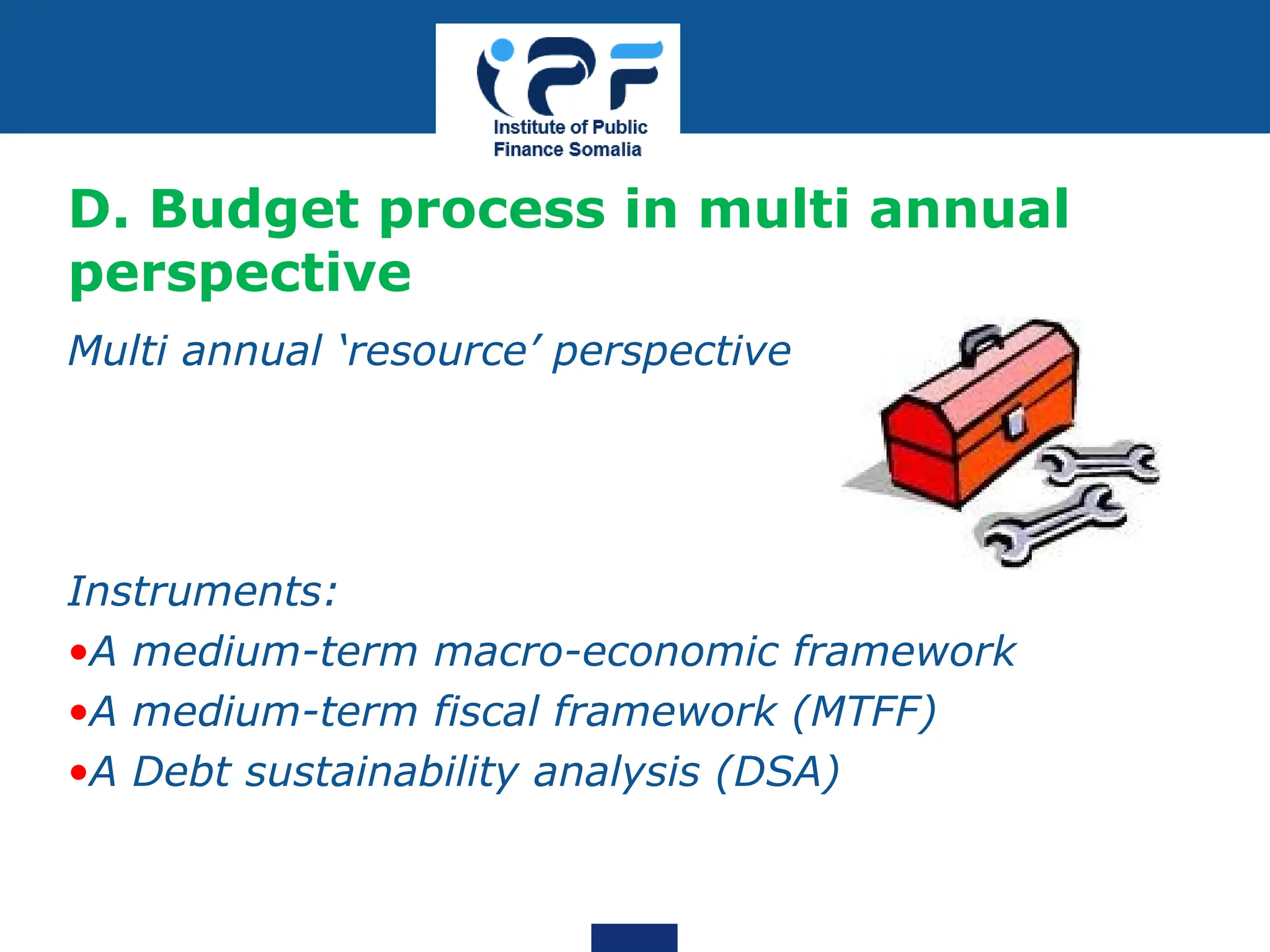 Module 1.3 - The Budget and Budget Preparation.ppt