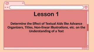 module 1 All About Textual Aids in English 10.pptx
