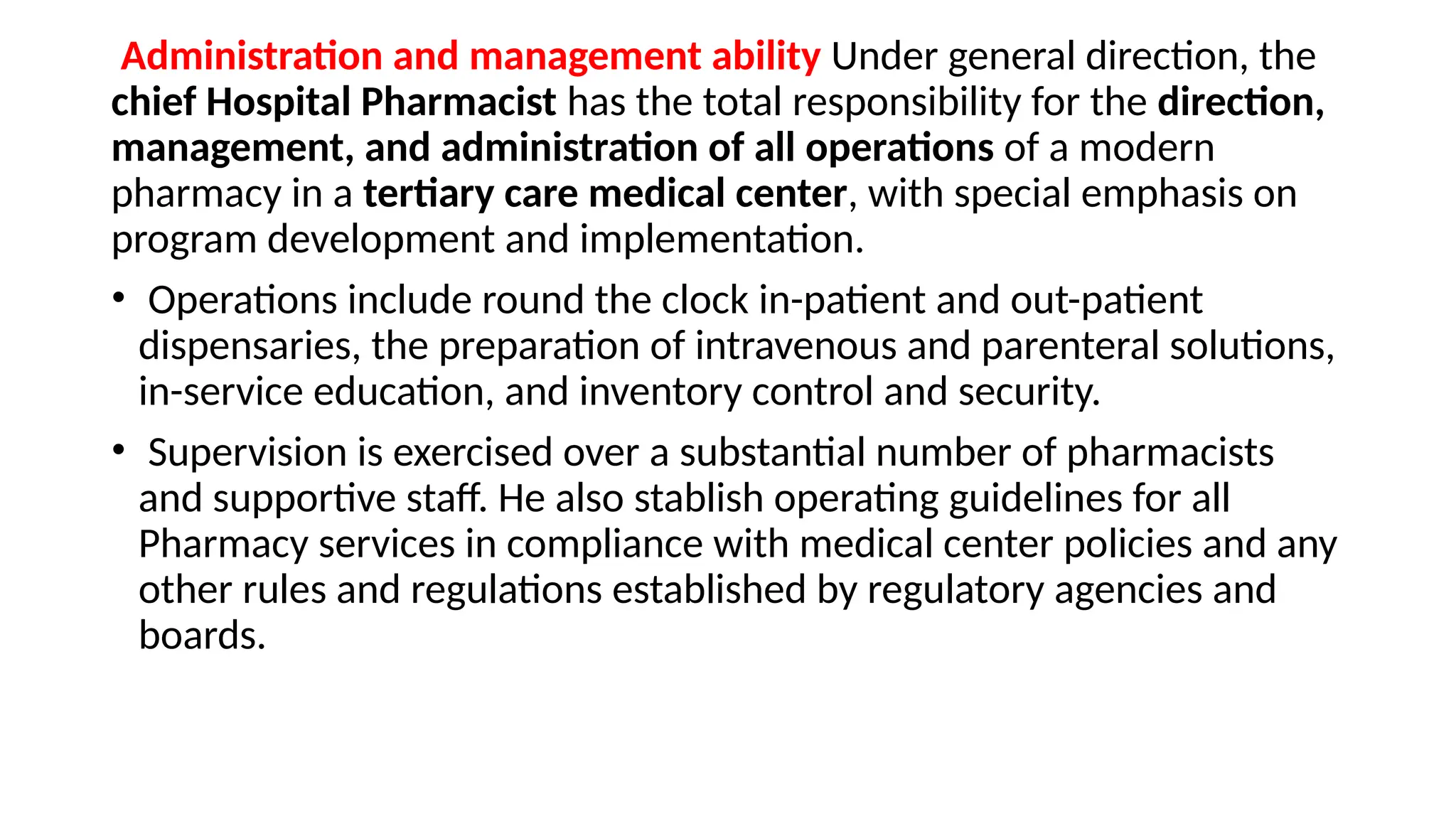 Hospital Pharmacy &and its organisations | PPTX
