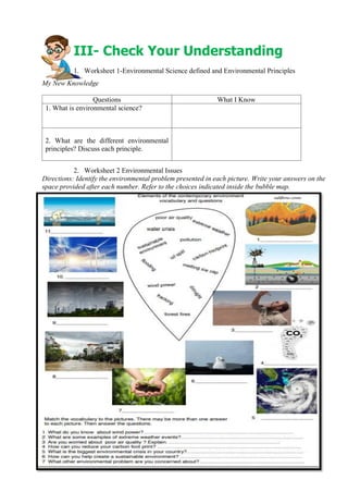 Sample learning plan in teaching environmental science | PDF
