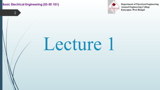 Basic Electrical Engineering Module 1.1.pptx