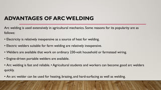 AGRICULTURE MECHANICS CHAPTER 1. Arc Welding.pptx