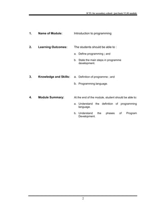 Module 1 2 just basic- | PDF