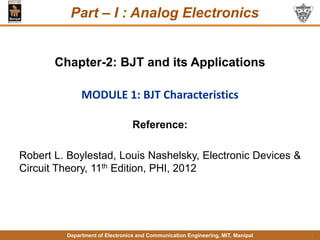 Basic engineering electronics MODULE_1-3_Transistor.pptx