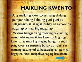 Filipino 9 quarter 1 module 1 aralin-- SDO Caloocan | PPTX