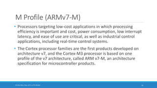 Embedded Systems (18EC62) - ARM - 32-Bit Microcontroller (Module 1) | PDF