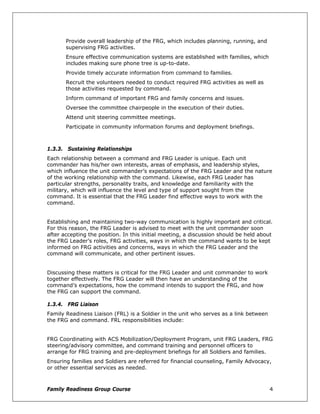 Module 1 basics of family readiness | PDF