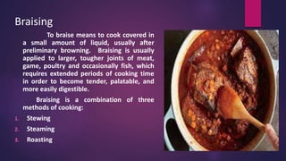 BTHM Module 1 basics of food production theory | PPTX