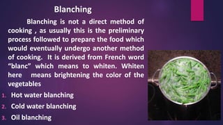 BTHM Module 1 basics of food production theory | PPTX